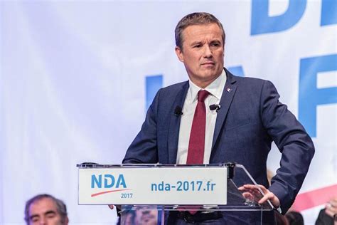 Présidentielle les mesures RSE de Nicolas Dupont Aignan Novethic