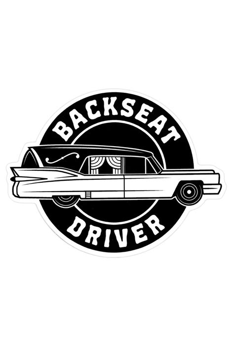 Backseat Driver Sticker Vampirefreaks