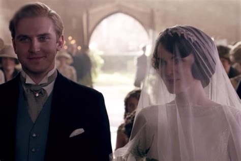 ‘downton Abbey Matthew And Marys Wedding — Season 3 Episode 1 Recap Hollywood Life