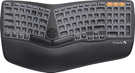 Protoarc Ergonomic Split Keyboard With Backlit And Nepal Ubuy