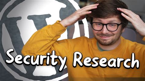 Trying To Find A Bug In Wordpress Youtube