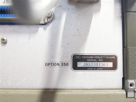 Hp 4194a Impedance Gain Phase Analyzer With Measurement Unit