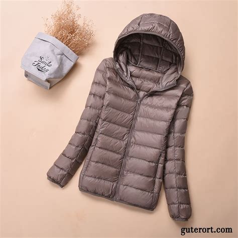 Leichte Damen Daunenjacke Daunenmantel Damen Dunkelblau Daunenjacken Farbig