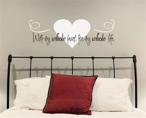 Love Quotes For Bedroom Wall Quotesgram
