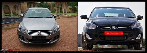 Pictorial Comparison Maruti Ciaz Vs City Verna Vento Rapid Linea