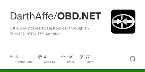 Github Darthaffe Obd Net C Library To Read Data From Car Through An Elm Stn Adapter