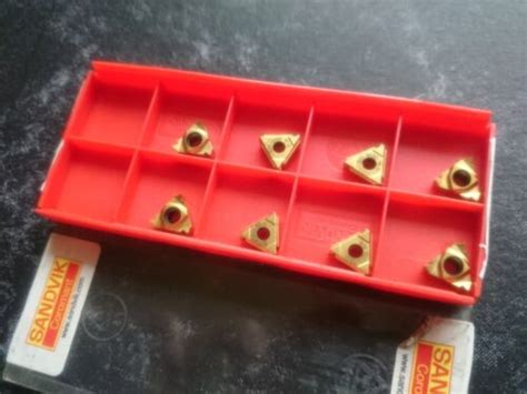 8 Sandvik Threading Inserts L1660l 11wh01 140 1020 Int L 55 Deg Bsw