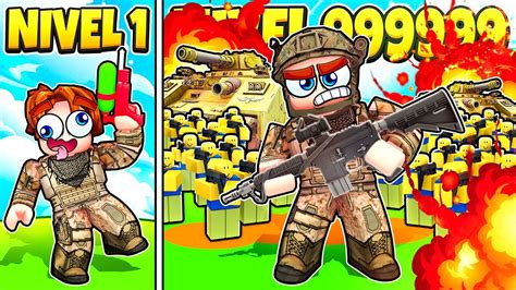 EL EJERCITO más FUERTE de ROBLOX COMMANDER SIMULATOR YouTube
