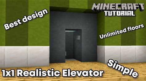Minecraft Redstone Elevator Flying Badger Item Elevator Tyruswoo