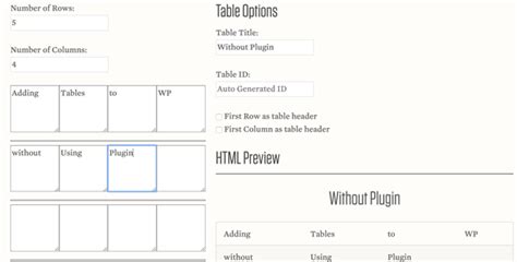 How To Create Table In Wordpress Without Plugin Techwiser