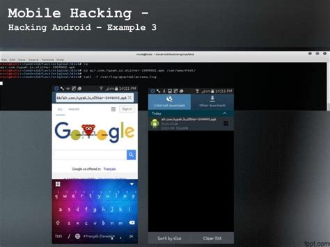 Ethical Hacking Mobile Hacking Methodsppt