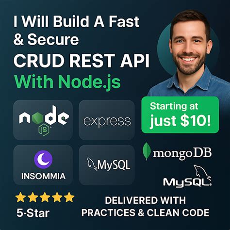 Create Custom Rest Api With Db And User Auth By Designwithsafir Fiverr