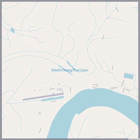 Map Of Upper Kalskag City Thong Thai Real