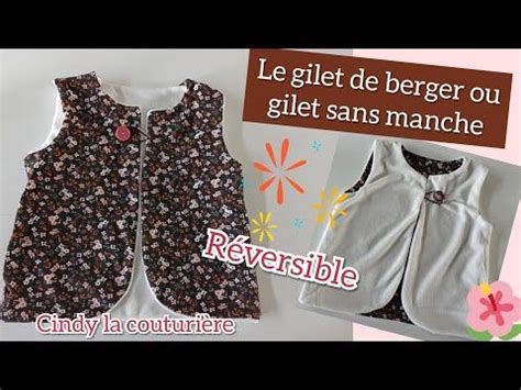 Tuto Couture Facile Le Gilet Sans Manche Ou Gilet De Berger Cindy