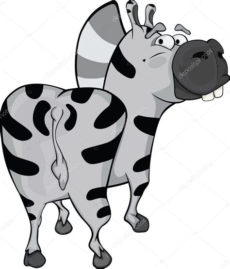 Zebra Cartoon Stock Vector Liusaart 6542152