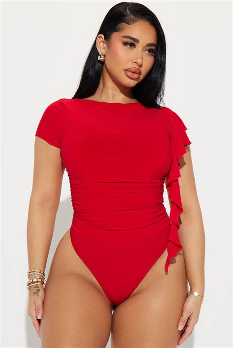Sexy Red Tops And Shirts Fashion Nova