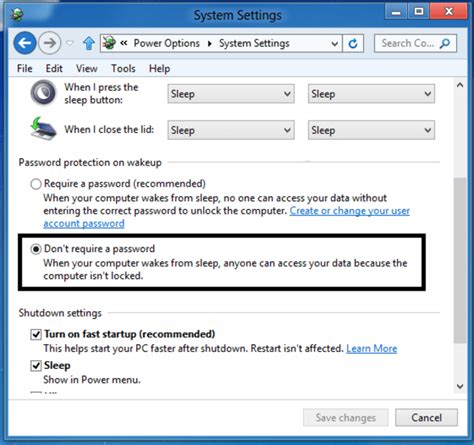 How To Stop Windows Ask For Password