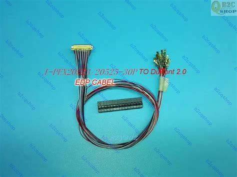 Full Wire Lcd Edp Lvds Cable I Pex P T Mm Pitch For