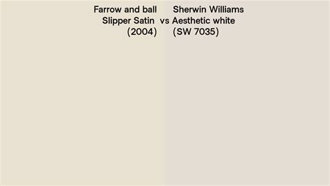 Farrow And Ball Slipper Satin 2004 Vs Sherwin Williams Aesthetic