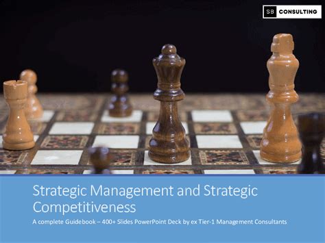 Strategy Management Framework Ppt Slide Deck