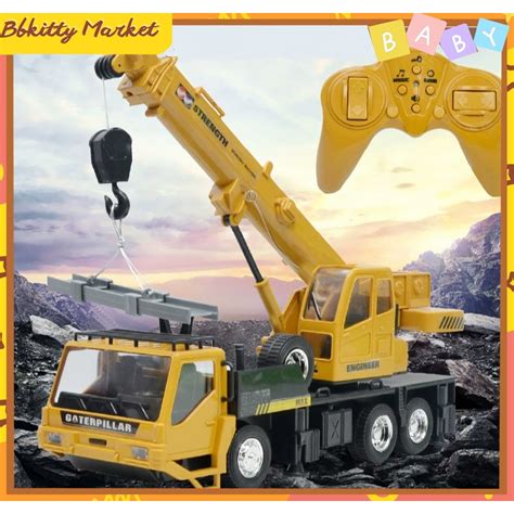 【cod】remote Control Truck Crane Remote Control Toy 1 24 Simulation