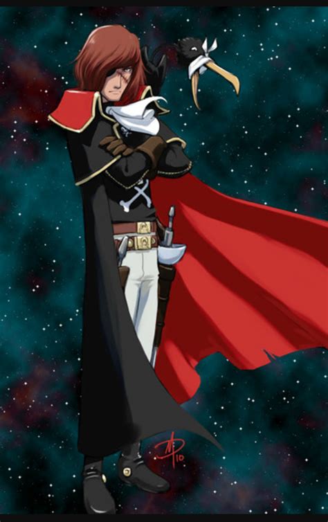 Épinglé sur Captain Harlock Albator