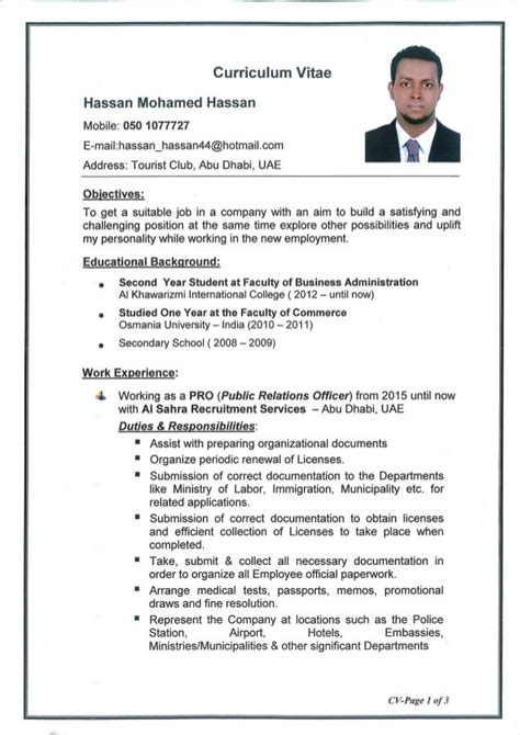 Hassan Mohamed Hassan Cv