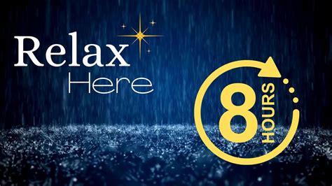Gentle Rainfall And Rain Sound 8 Hours 🌦 Meditation Sleeping