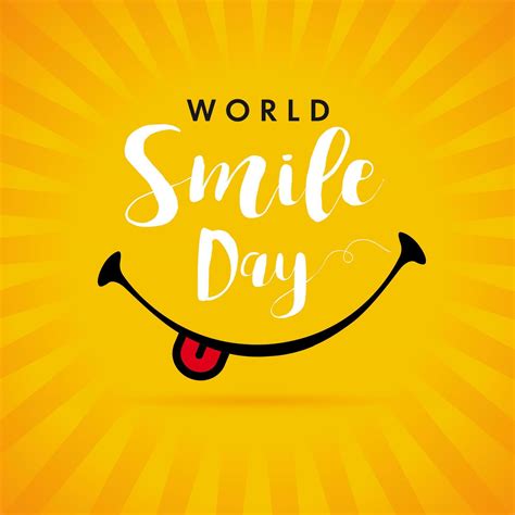 World Smile Day Banner Social Media Post 32310916 Vector Art At Vecteezy