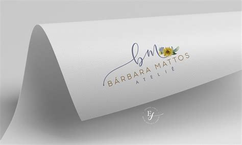 Logotipo Studio Loja Ateliê Beleza Exclusivo Pronta Entrega