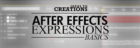 I2c After Effects Expressions Basics