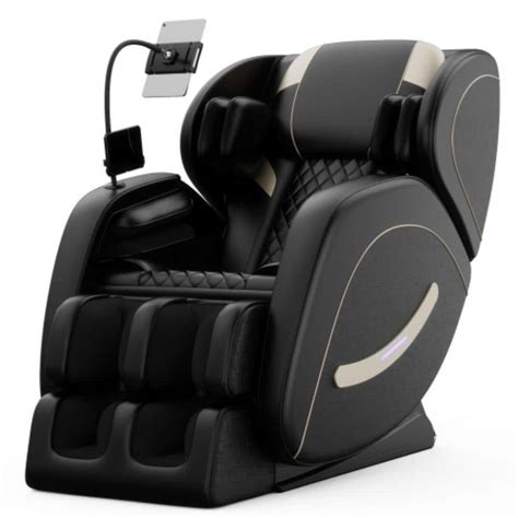 Clihome Black Massage Chair Recliner Full Body Massage Chair With Zero
