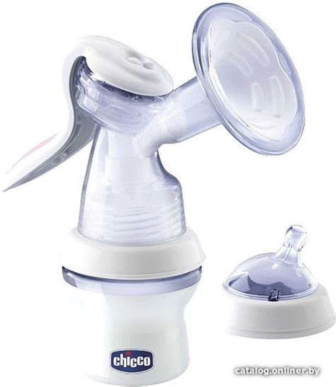 Chicco Natural Feeling (поршневой) ручной молокоотсос купить в Минске