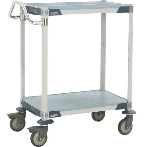 Metro Mxuc2436g 25 Metromax I 2 Shelf Utility Cart With 5 Polyurethane