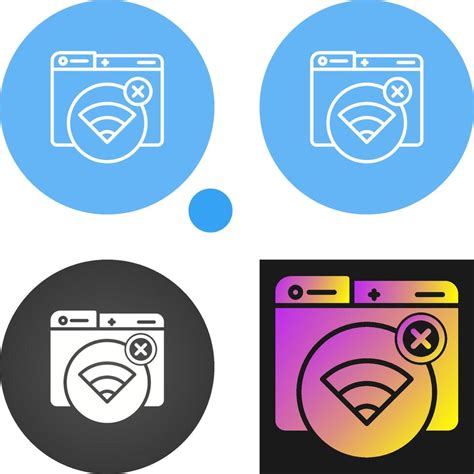 Connection Error Vector Icon 40935834 Vector Art At Vecteezy