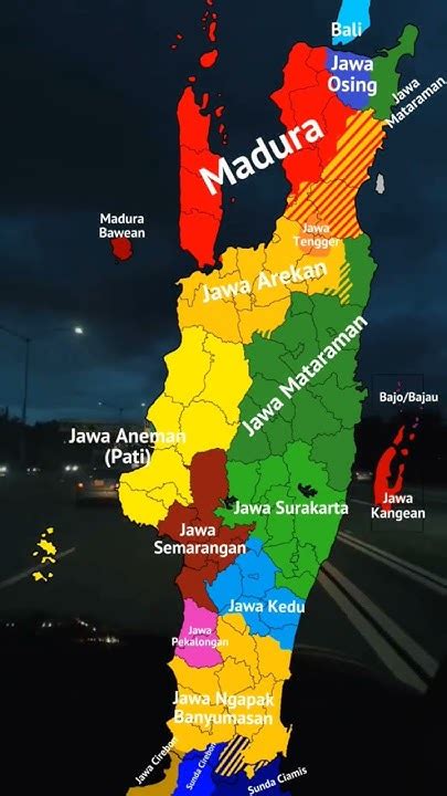 Geostats Xperimenstats Languages And Dialects Spoken In Java And Surroundings Youtube