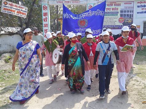 जयनगरा और इंद्रापुर में निकाली रैली ग्रामीणों को बेटी पढ़ाओ और बेटी