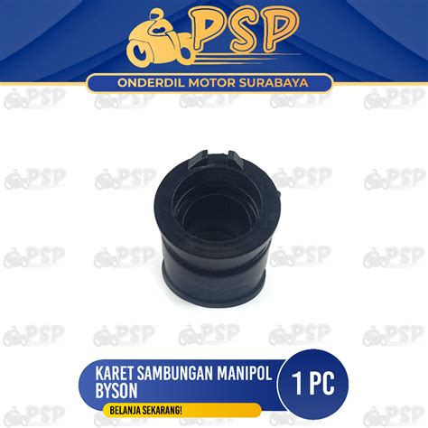 Jual Karet Sambungan Manipol Byson Rubber Seat Penghubung Intake Manipul Manifold Insulator