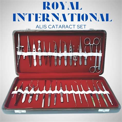 Cataract Instrument Set At Rs 17000set Cataract Surgery Set In