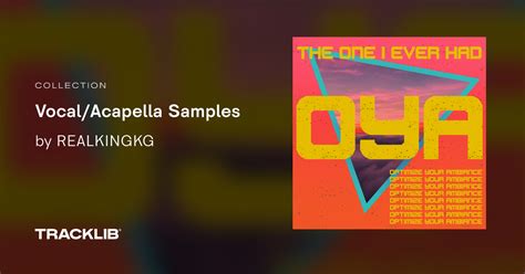 Vocal/Acapella Samples | Tracklib.com