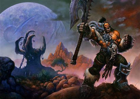 The Characters Of Warcraftgrommash Hellscream Wowpedia Your Wiki