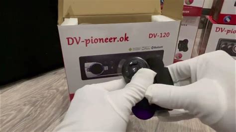 Бюджетная автомагнитола dv-Pioneer.ok dv-120 - YouTube