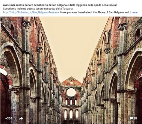 L Abazzia Di San Galgano In Provincia Di Siena E La Leggendaria Spada