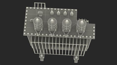 Electrical Transformer Basic Construction 3d Turbosquid 2155809