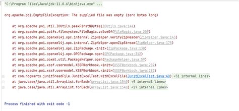 Orgapachepoiemptyfileexception The Supplied File Was Empty Zero
