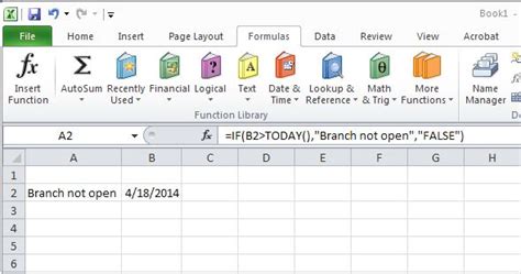 Excel 2013 Change Text In Cell Based On Date In Another Cell Super User