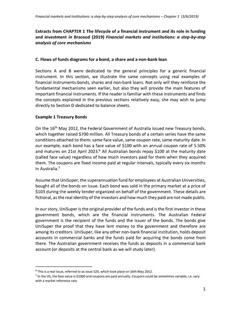 Bracoud 2019 Section C And F From Chapter 1 For 1 3 Extracts From Chapter 1 The Lifecycle Of A