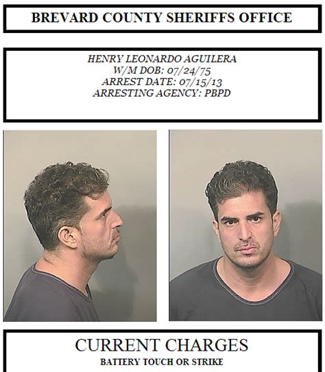 Arrests In Brevard County For July 16 2013 Space Coast Daily