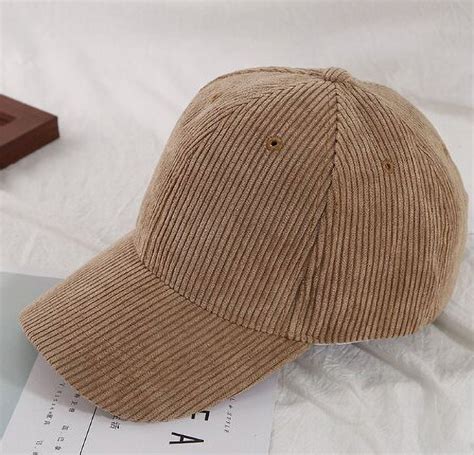 CoCopeaunts New Baseball Cap Woman Corduroy Hat Cap Summer Baseball Hat