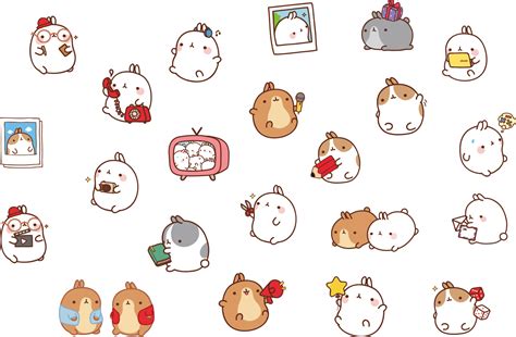 Molang Molang Wallpaper Molang Stickers Kawaii Wallpaper Porn Sex Picture